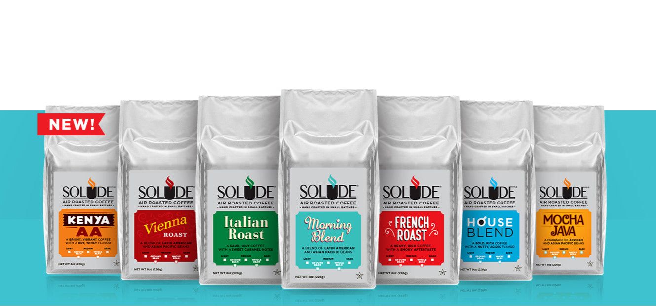 Air Roasted Coffee | Shop Organic Coffee Online - SOLUDE Coffee